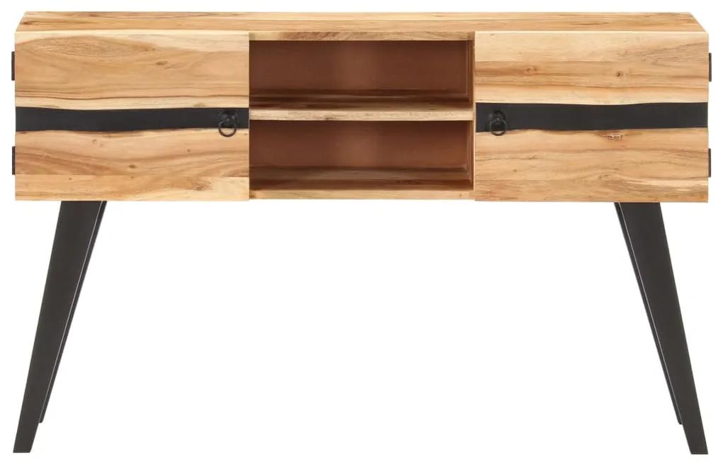 vidaXL Příborník 120 x 30 x 75 cm masivní akáciové dřevo