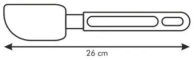 TESCOMA Stěrka silikonová DELÍCIA 25 cm