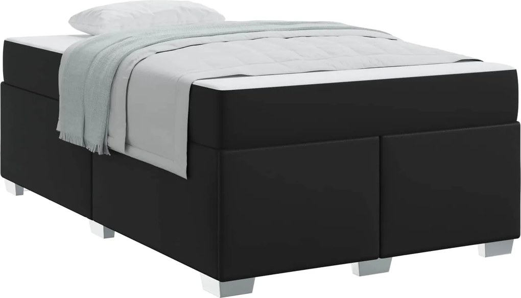 Rám postele Černá 120 x 200 cm PVC 3399234