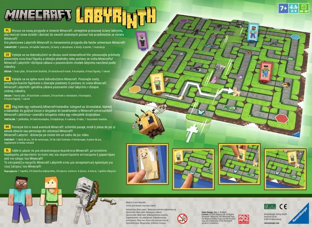 Ravensburger Labyrinth Minecraft