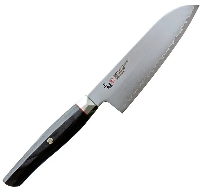 ZRB-1215G REVOLUTION BLACK Nůž Kosantoku 15cm MCUSTA ZANMAI