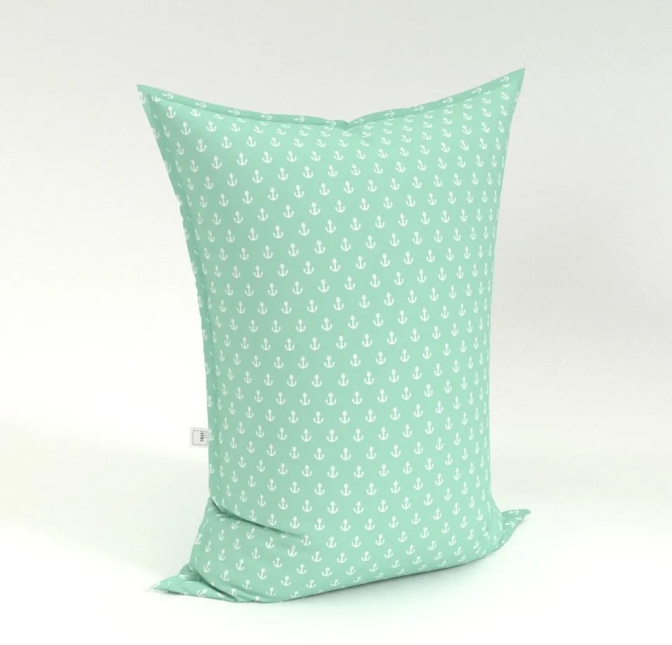 Sedací vak Pillow Kotva mint