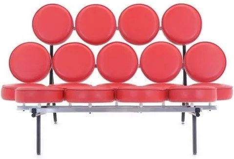 Designová pohovka Marshmallow Sofa, červená