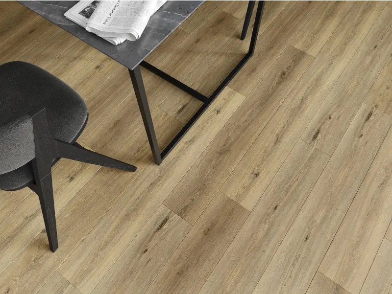 Mexen Sanford vzorek SPC vinylových panelů 6,5 mm, podložka IXPE 1,5 mm, 4 V-drážka, Dub - F1059-S