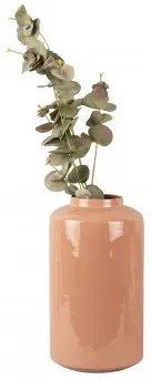 Váza kovová GRAND PRESENT TIME, velká 33 cm, vybledlá růžová Present time  PT3862PI