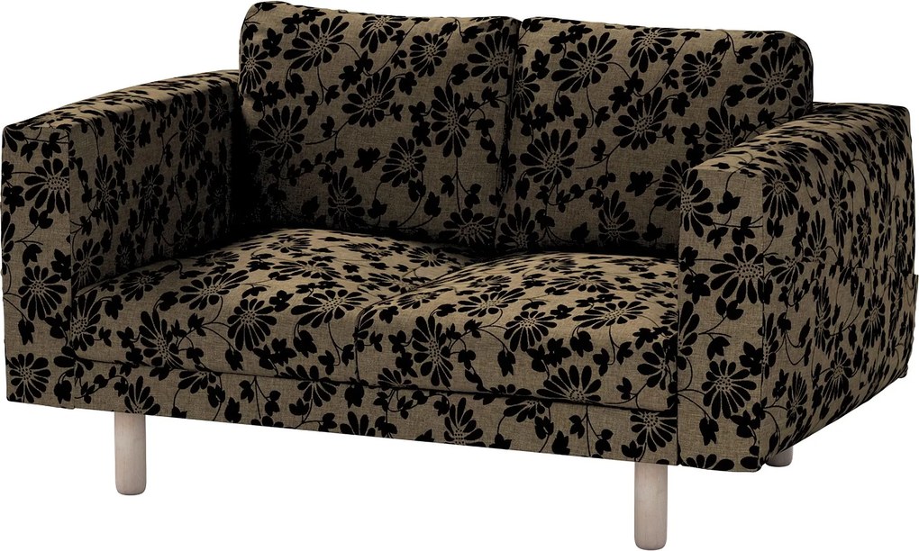 Potah na pohovku IKEA Norsborg 2-místná barva béžová látka pletený vzor, vzorované