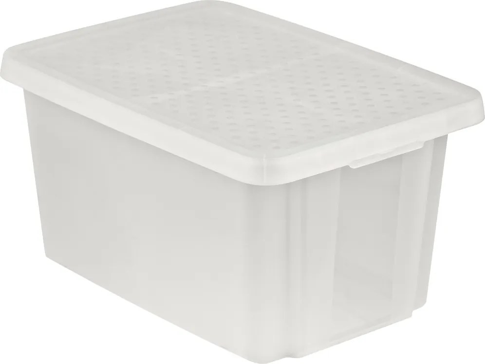 CURVER ESSENTIALS box 45L - transparentní