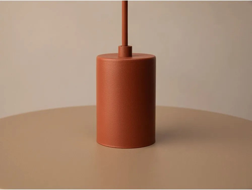 Béžové kovové závěsné svítidlo ø 30 cm Ori – Micadoni