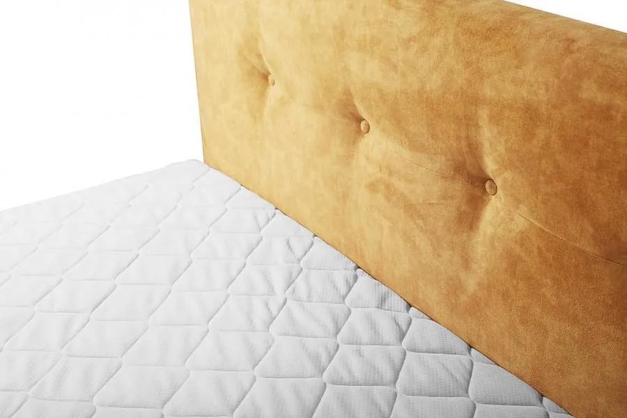 Casarredo - Komfort nábytek Čalouněná postel SIVARA 180x200, s úložným prostorem, výběr látek | potah: terra 96