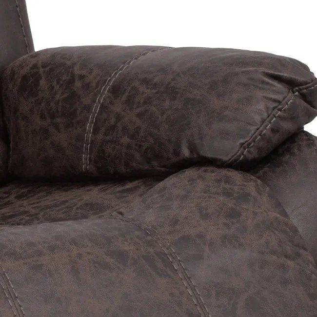 Polohovací křeslo hnědé TV-4086 BR