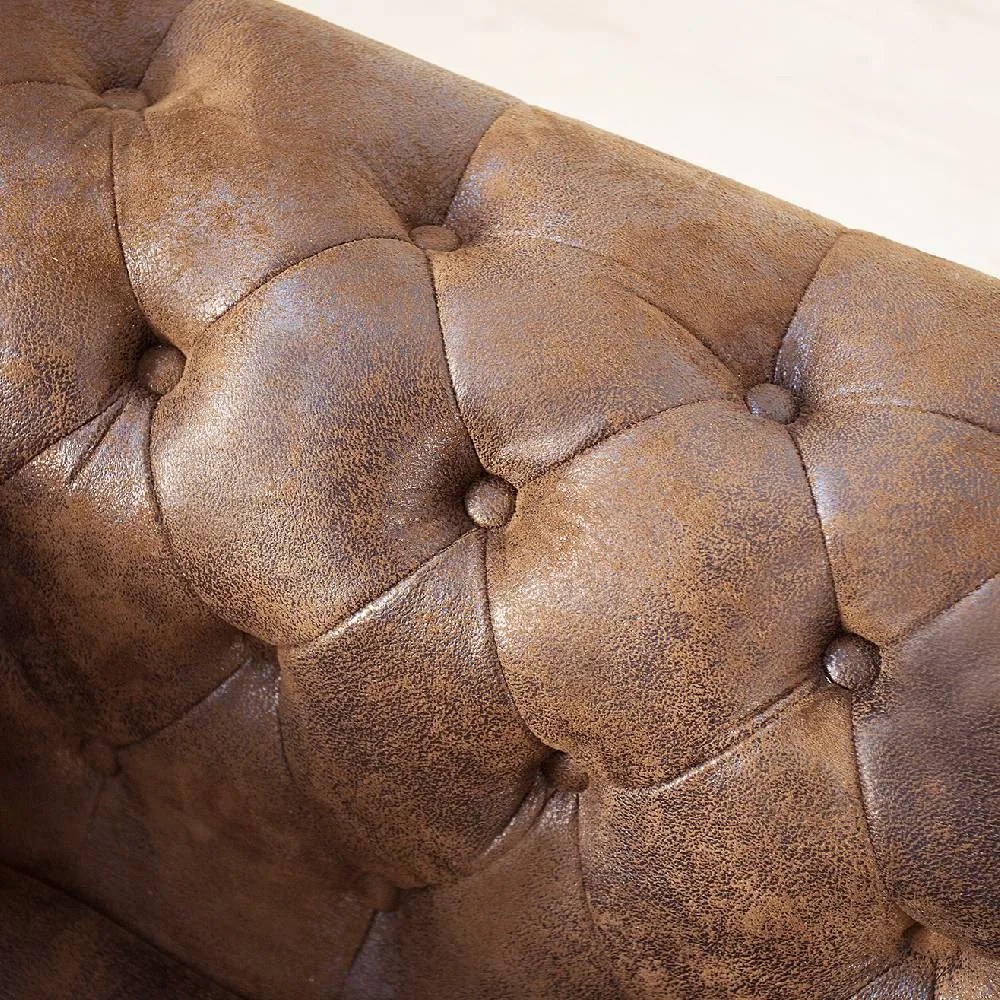 Massive home | Pohovka Chesterfield VIII mikrovlákno - Pravý roh