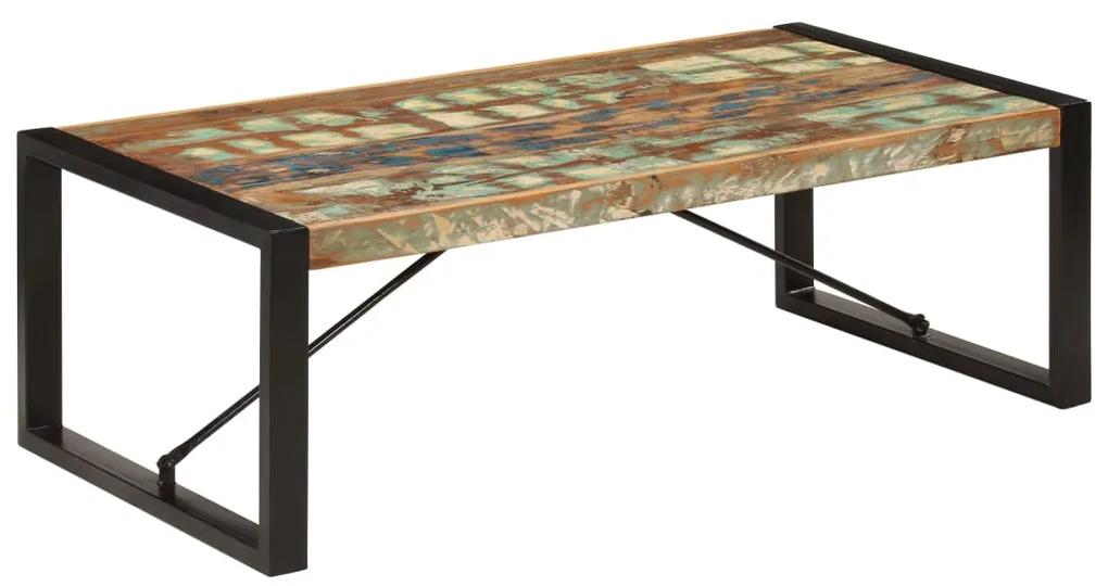 Konferenční stolek 120 x 60 x 40 cm masivní recyklované dřevo,  247425