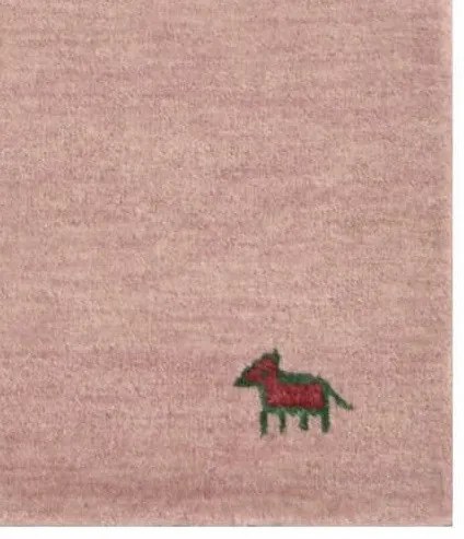 Asra, Ručně všívaný kusový koberec Asra wool pink, 40x60, růžová, ložnice