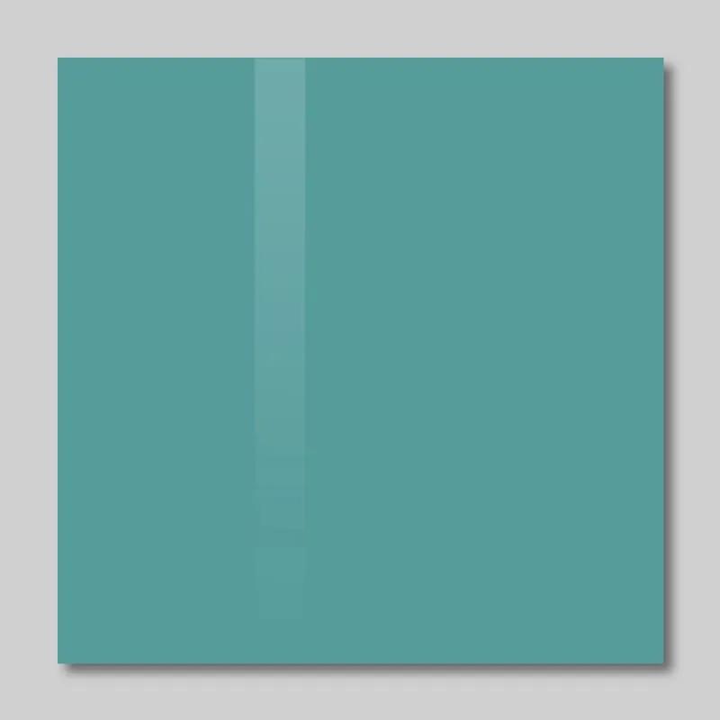 Zelená smaragdová firemní skleněná magnetická tabule Smatab® - 100 x 65 cm