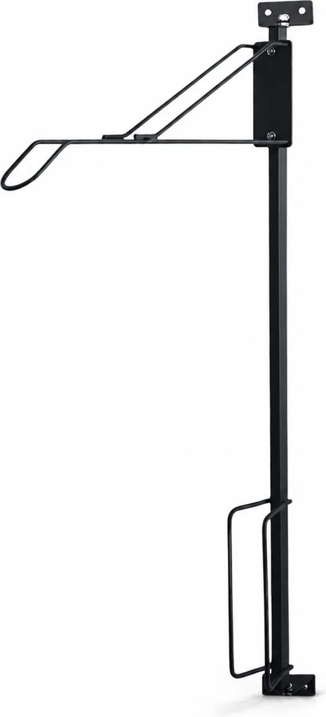 KACERLE KS-750 – nástěnný otočný stojan na kolo do 50 kg Pro šířku pláště kola: do 7 cm (2,8") e-kola a 29" kola, Varianta: bez oka k uzamčení