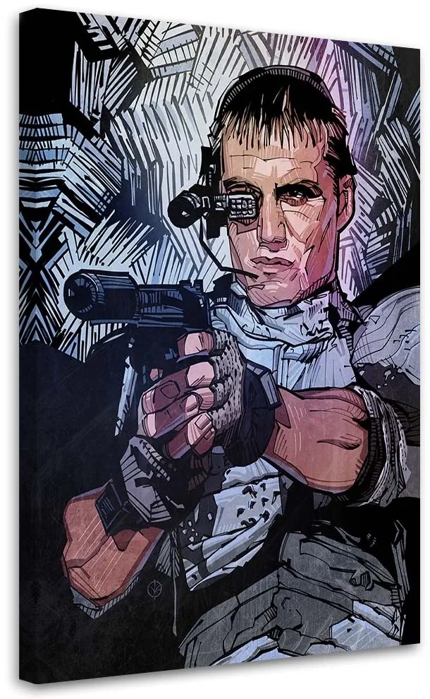 Gario Obraz na plátně Univerzální voják, Dolph Lundgren - Nikita Abakumov Rozměry: 40 x 60 cm