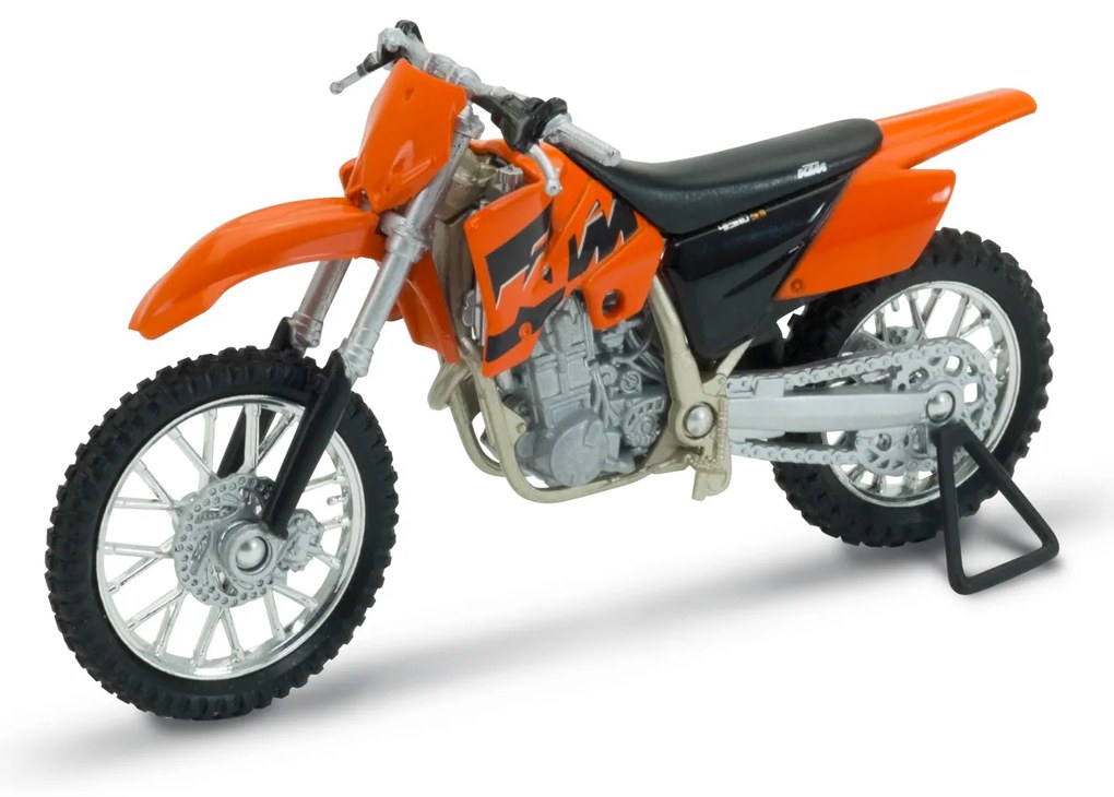 Welly Motocykl KTM 450SX Racing 1:18 oranžový