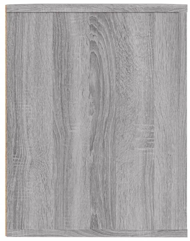 Botník šedý sonoma 75 x 35 x 45 cm kompozitní dřevo - Default Title