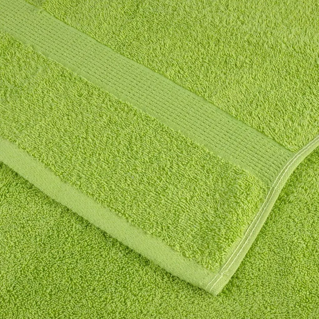 Premium ručníky SOLUND 10 jablkově zelené 80x200cm 600g/m² 137508