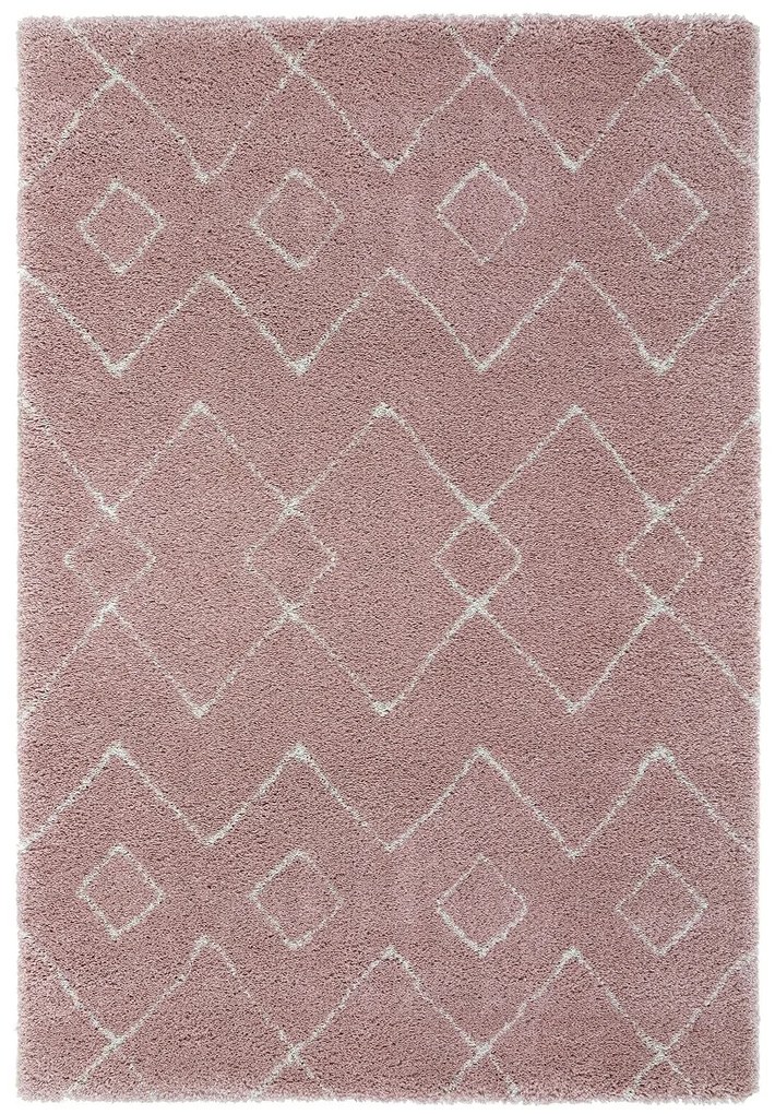 Flair Rugs koberce Kusový koberec Dakari Imari Pink/Cream - 160x230 cm