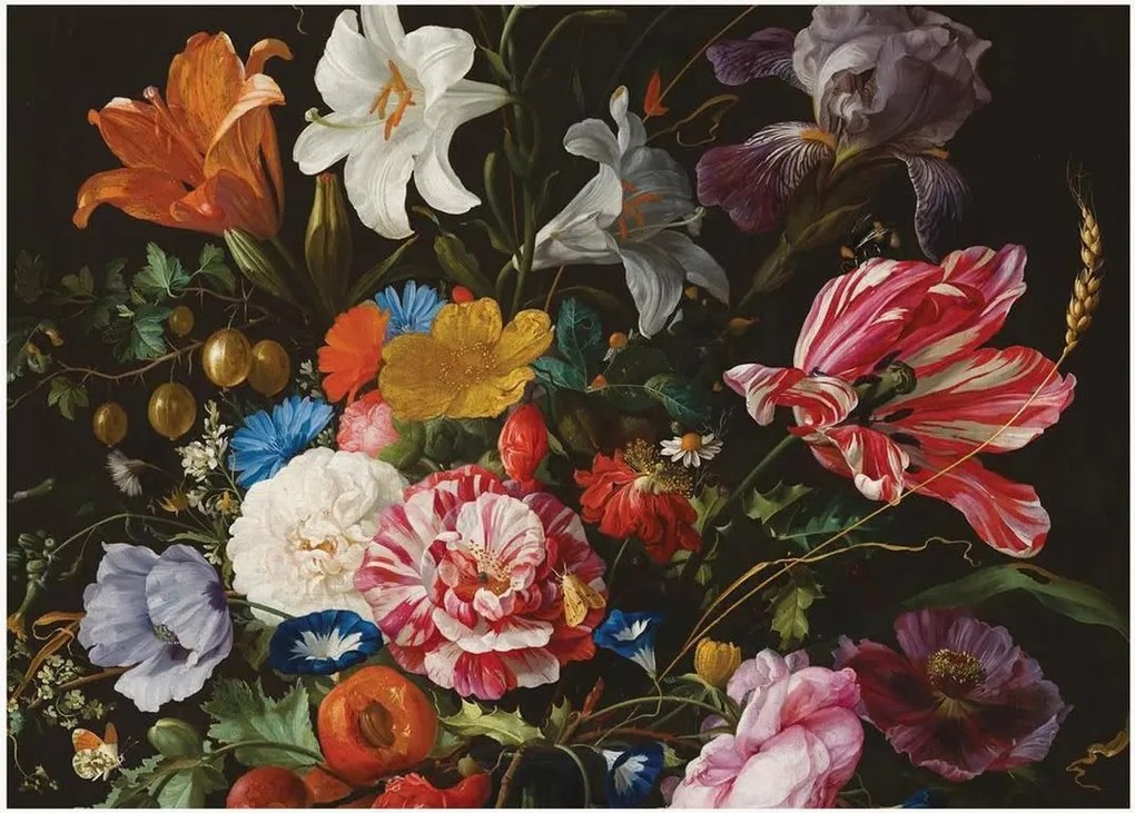 Tapeta Golden Age Flowers VI