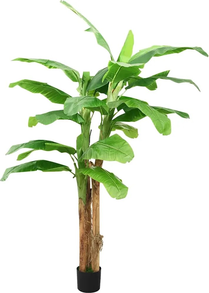 Umělý banánovník s květináčem 300 cm zelený 336315