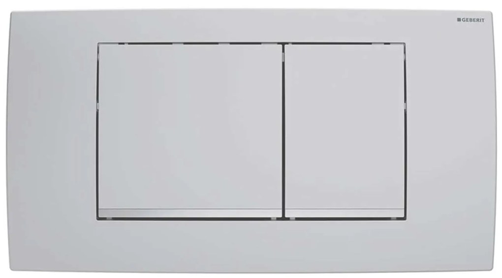 Geberit Twinline30 - Ovládání splachování, easy to clean, matný chrom 115.899.JQ.1