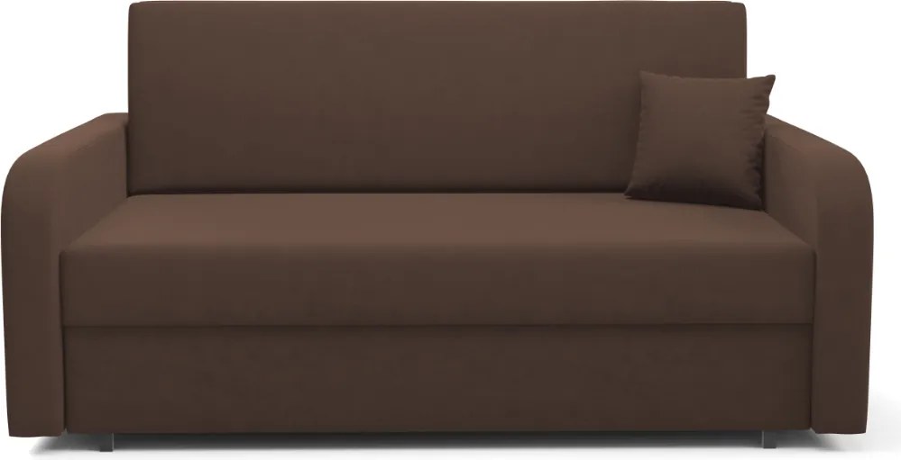 Rozkládací pohovka FERINO Kronos, 160 cm Barva látky Kronos: Světle šedá (Kronos 53)