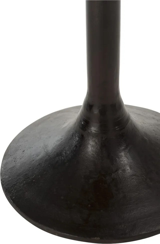 Černý barový stolek Barry - Ø 65*60cm