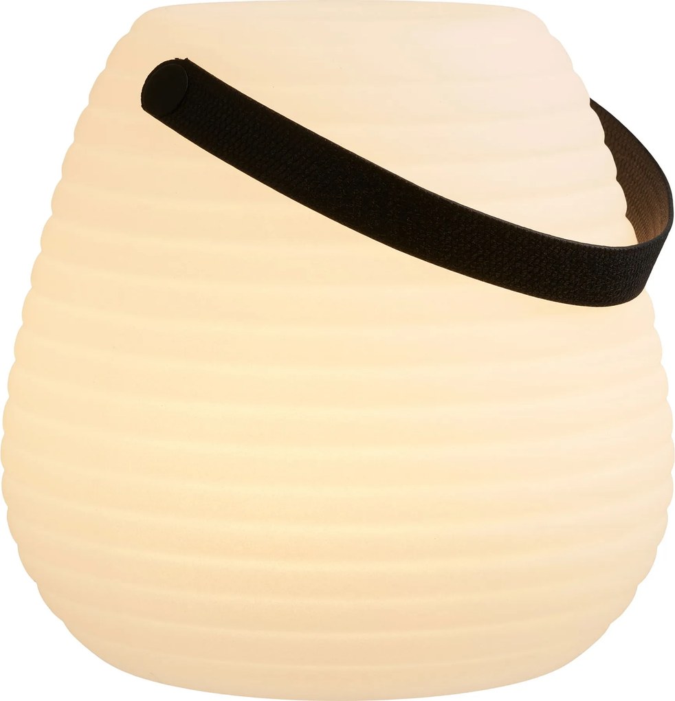 House Nordic Zahradní LED lampa DERRY 20x21cm bílá 7950004