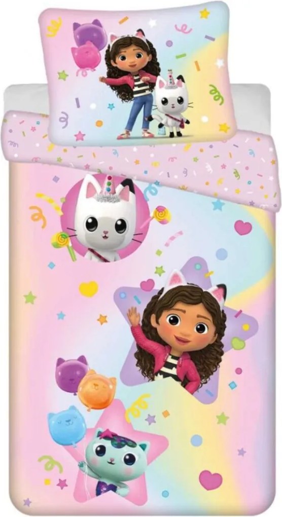 Povlečení Disney Gabby 140x200cm + 90x70 cm SETINO