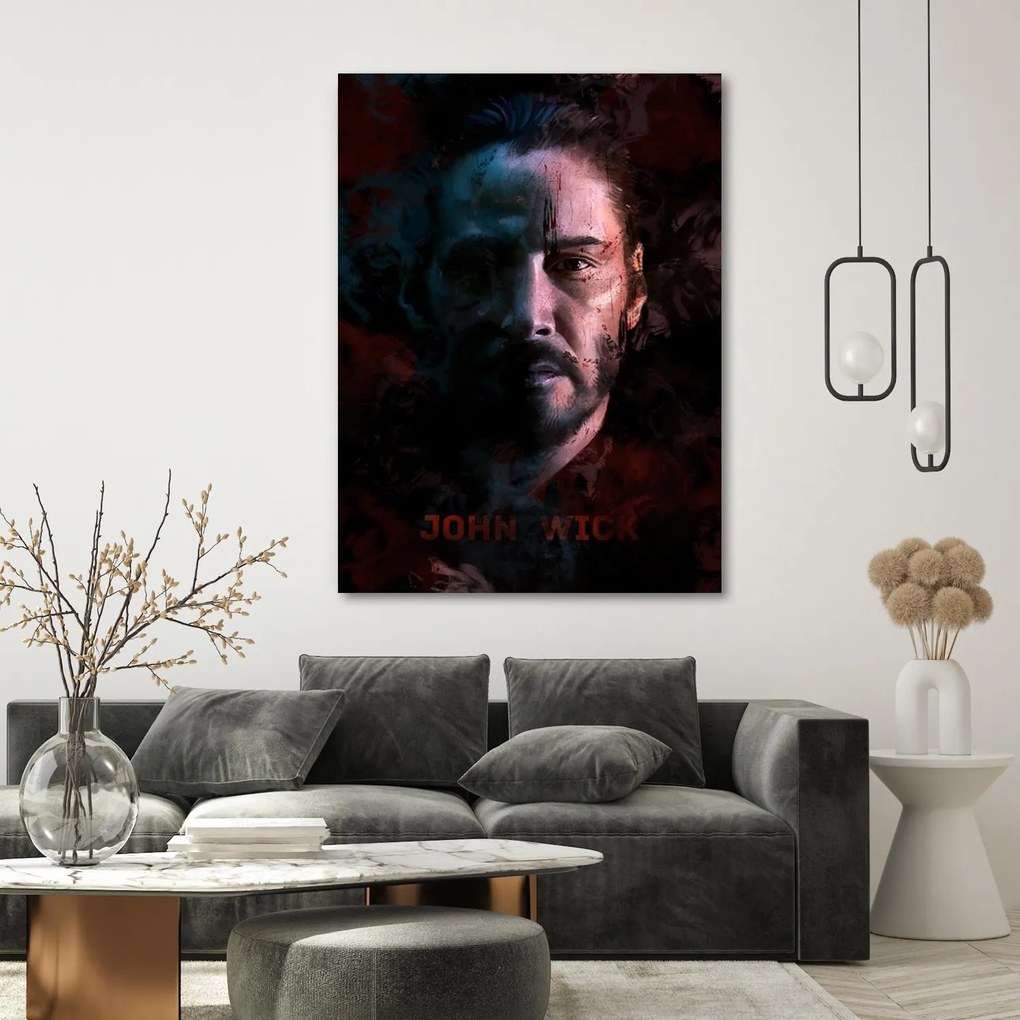 Gario Obraz na plátně John Wick - Dmitry Belov Rozměry: 40 x 60 cm