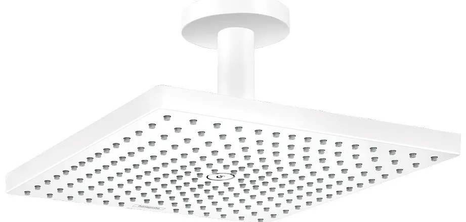 Hansgrohe Raindance E, hlavová sprcha 300 1jet se sprchovým ramenem, matná bílá, HAN-26250700