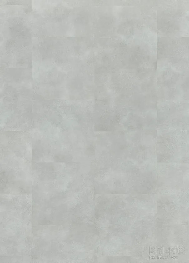 Breno Vinylová podlaha GLUE DOWN 30 610x610mm 1335 Spirit Clear - světle šedá dlažba