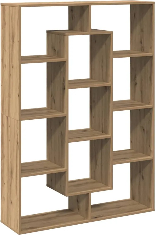 Knihovna dub artisan 102 x 29 x 143 cm kompozitní dřevo 3310306