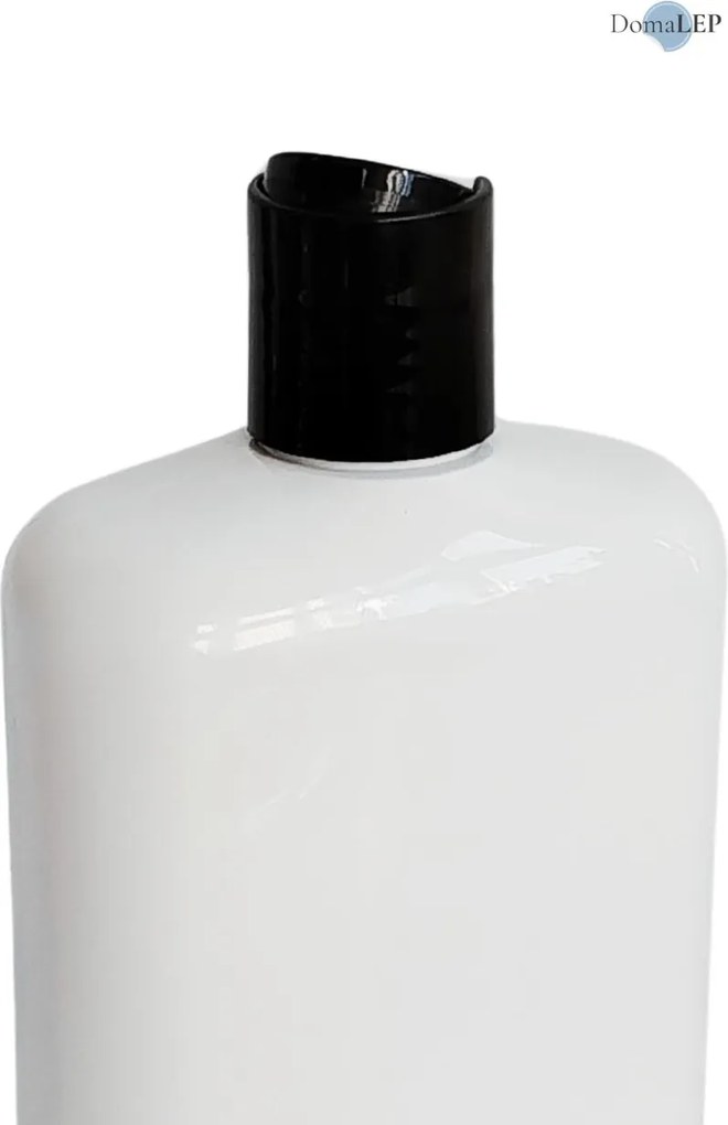 Dávkovač na mýdlo 400 ml bílý s černým DISC TOP LIMA