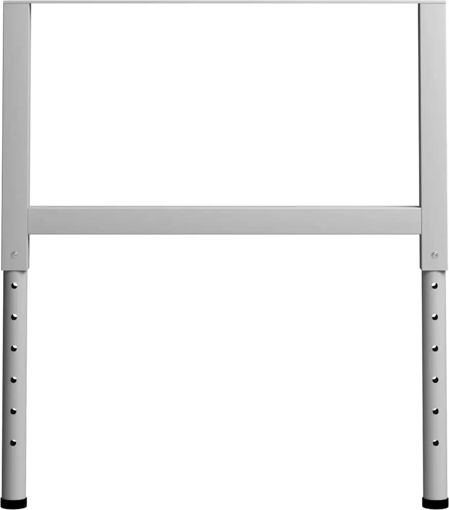 Nastavitelné rámy pracovního stolu 2 ks kov 85 x (69–95,5) cm 147934
