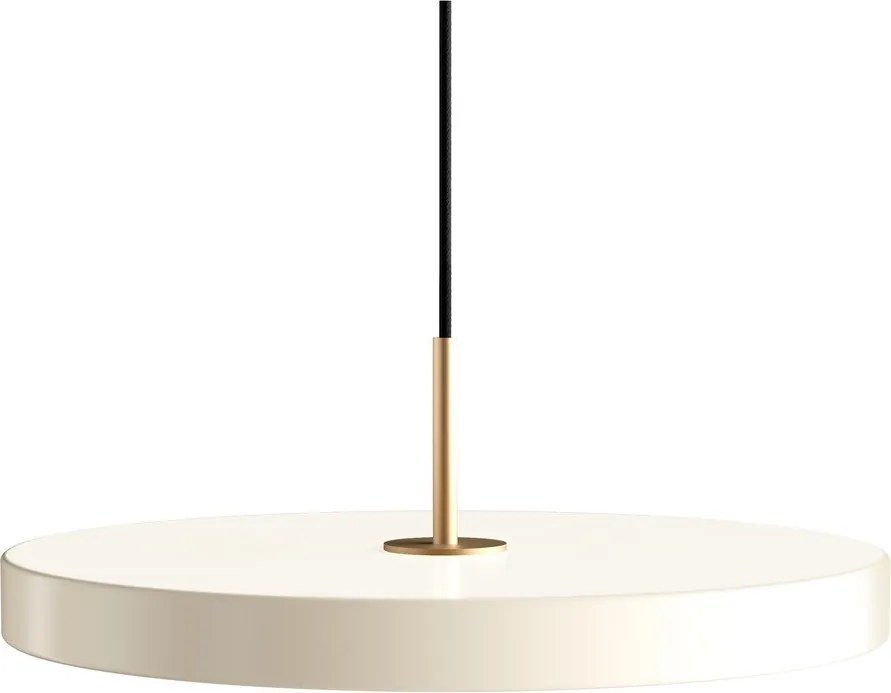Krémové závěsné svítidlo UMAGE Asteria, ⌀ 43 cm