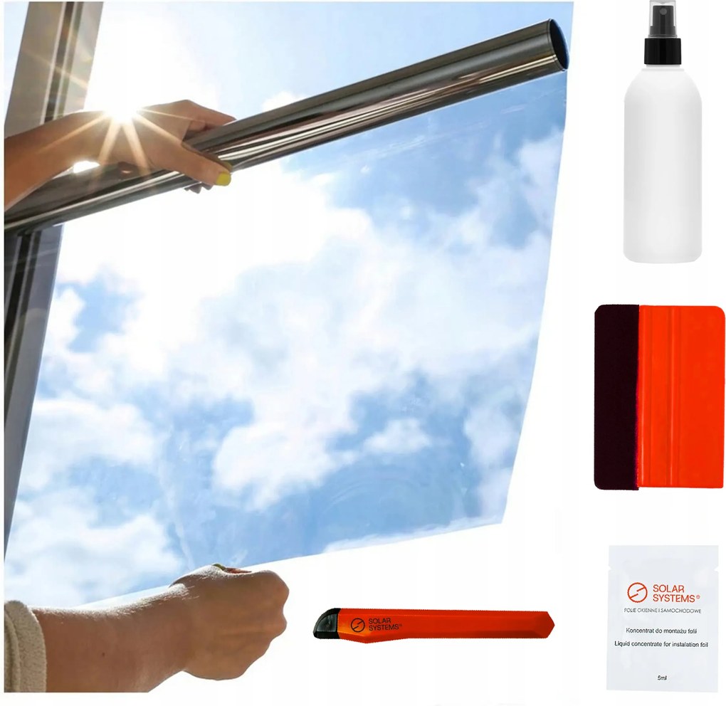 Fólie Termoizolační 100x700 cm pro venkovní okna na okno