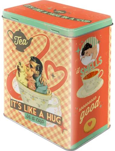 Postershop Plechová dóza - Tea It's Like A Hug in a Cup (Special Edition) 3l