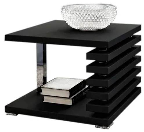Konferenční stolek KYOTO, 60x44x60, černý