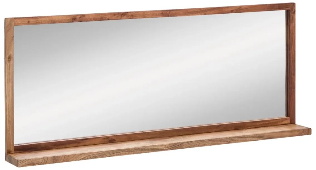 furniture-nabytek.cz - Masivní koupelnová sestava Sidora Light II z akáciového dřeva, lakovaná, hnědá