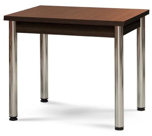 Jídelní stůl BINGO chrom, rozkládací 90x68-136 cm