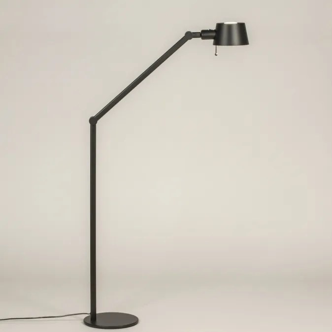 Stojací designová lampa Niki Black