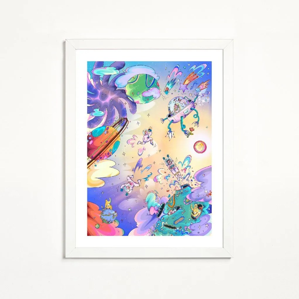 Alina Skorobogatchenko | Dobrodružství III Rám: Černý, Velikost: 60 x 40 cm