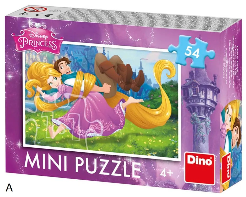 Dino Mini puzzle Disney pohádky 1 ks