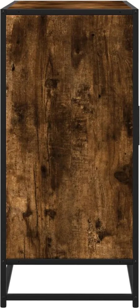 Příborník kouřový dub 92 x 35 x 76 cm kompozitní dřevo 3300827