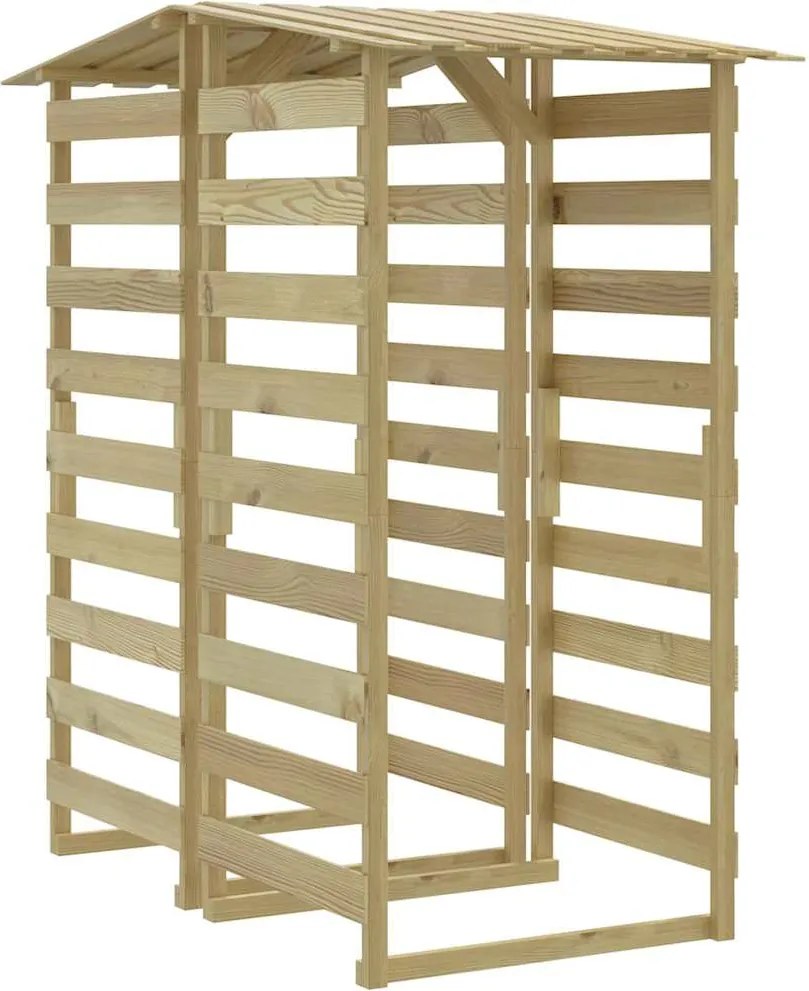 Pergoly se střechou 2 ks 100x90x200 cm impregnovaná borovice 3096648