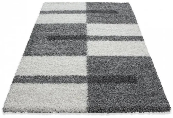 Vopi | Kusový koberec Gala 2505 light grey - 140 x 200 cm
