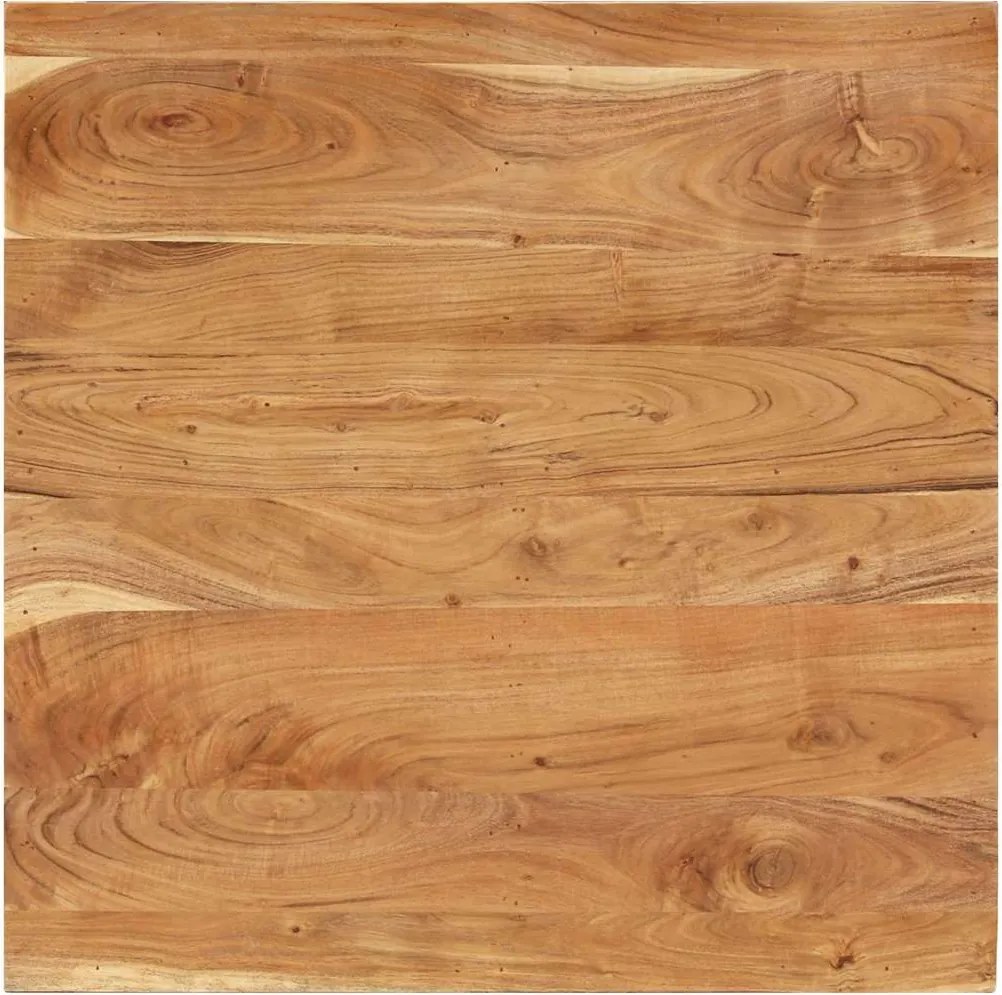 Konferenční stolek 80 x 80 x 40 cm masivní akáciového dřevo 338031